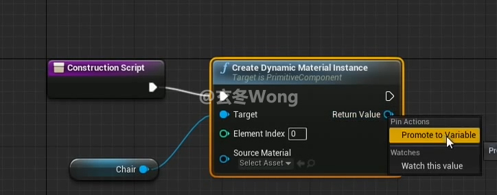 [UE4][Material]使用蓝图和C++动态创建材质并设置材质参数属性(Parameter)